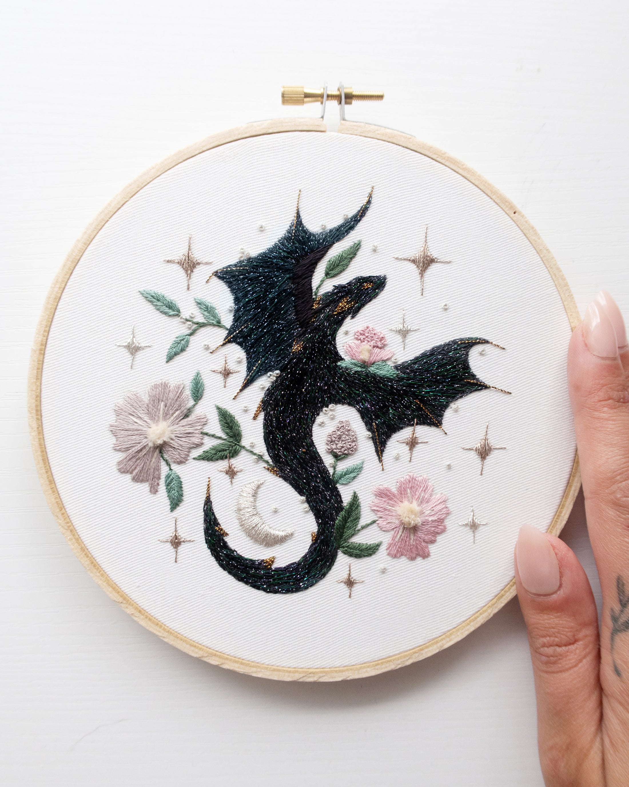 Magical Dragon Embroidery Pattern – Emily June